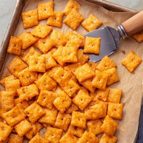 Homemade Cheez Its