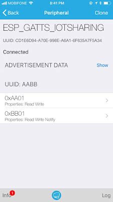 Demo How To Use Arduino ESP BLE Bluetooth Low Energy As A GATT Server