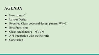 Create First Android App With MVVM Architecture PPT
