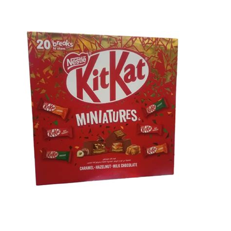 Chocolate And Candy Corner Nestlé Kit Kat Miniatures Assortment Box