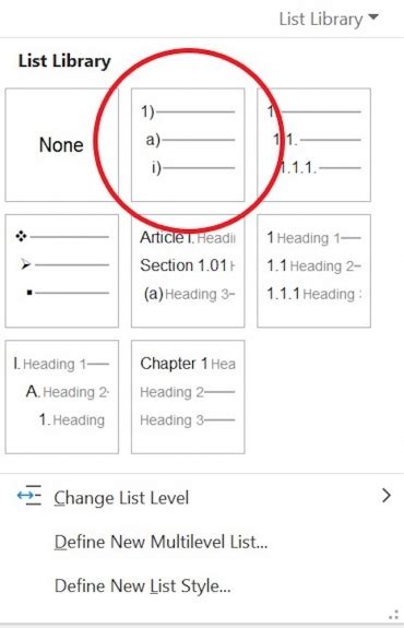 How To Create A Custom List Style In A Microsoft Word Document TechRepublic