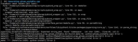 Python Warpped Install Error Pyparsing Exceptions Parseexception Issue Borglab Gtsam