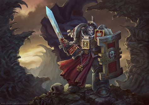 Kaldor Draigo Eternal Crusader Art By Beata Kurkul 40k Gallery