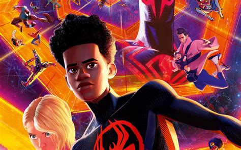 1920x1200 Resolution Spider Verse Movie Poster 1200p Wallpaper