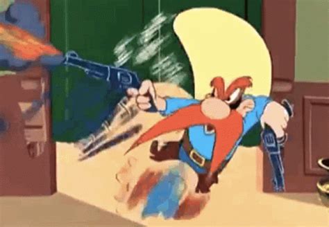 Yosemite Sam Looney Tunes  Yosemite Sam Looney Tunes Firing