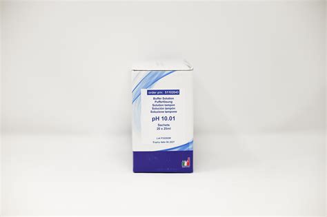 Eutech Ph 1001 Buffer Sachets Nist Traceable