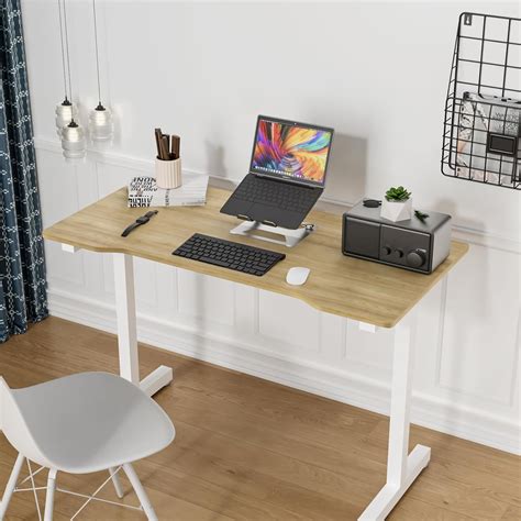 4 Ft Upgraded Home Office Large Rectangular Computer Workstation With