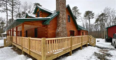 Gingrich Builders Log Cabin Project Showcase Newville Pa