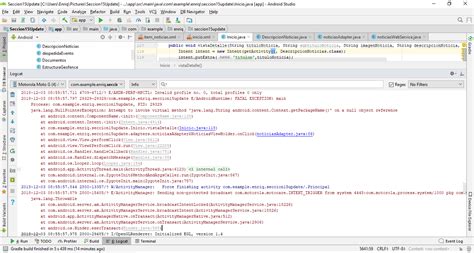 Webservice Error Android Content Context GetPackageName On A Null Object Reference Stack