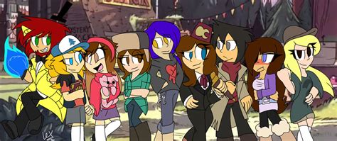 Gravity Falls Squad By Sir Leximillion On Deviantart