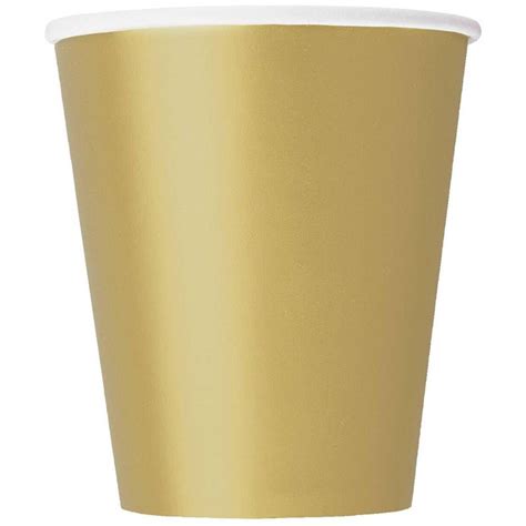Buy Gold Party Cups 14 Pack Party Chest
