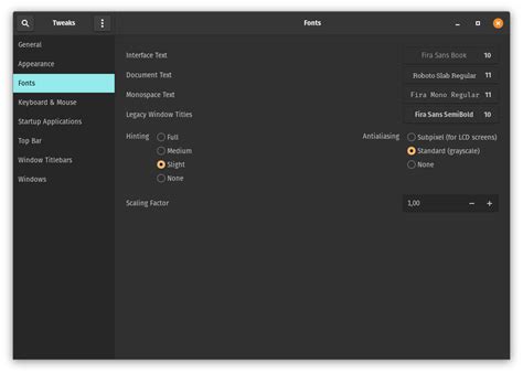 [problem] main interface broken when using font scaling factor · issue