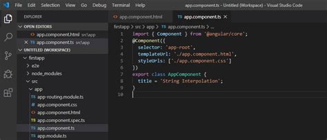 Angular 8 String Interpolation W3schools