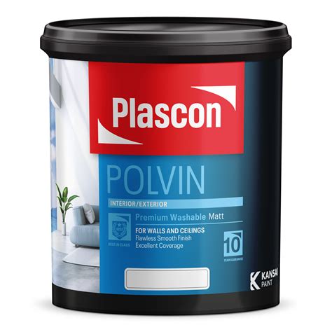 Plascon Polvin Super Acrylic 1l Powergrid Electrical