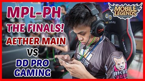 Mpl Ph Grand Finals Game 1 Aether Main Vs Dd Pro Gaming Mobile Legends Mlbb Youtube
