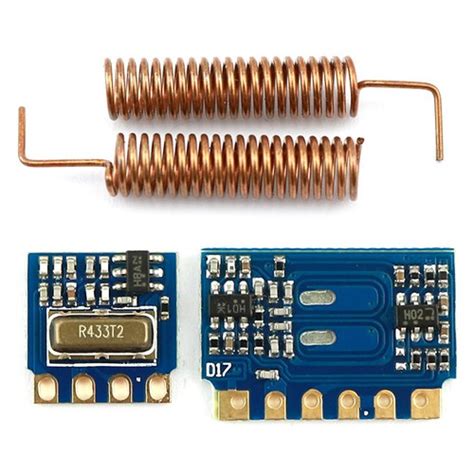 Mini Rf Transmitter Receiver Module Mhz Wireless Link Kit