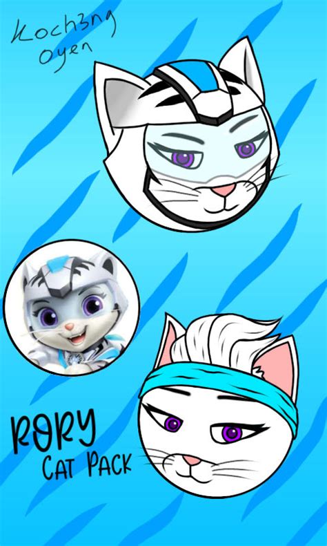 Rory Cat Pack By Koch3ngoyen On Deviantart