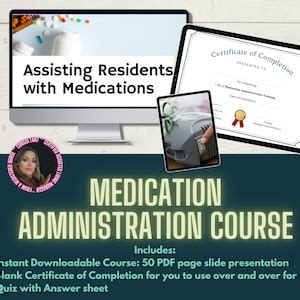 Medication Administration In Assisted Living Facilities Course Med