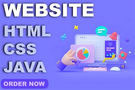 Craft Stunning Web Designs With Html Css Js Figma Photoshop Expert