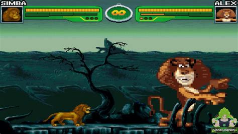 M U G E N Battles Alex The Lion Vs Simba Madagascar Vs The Lion