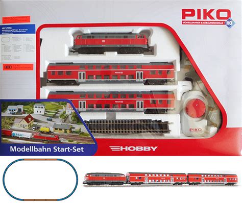 Piko 57150 Starter Set Passenger Train Diesellokomotive Br 218