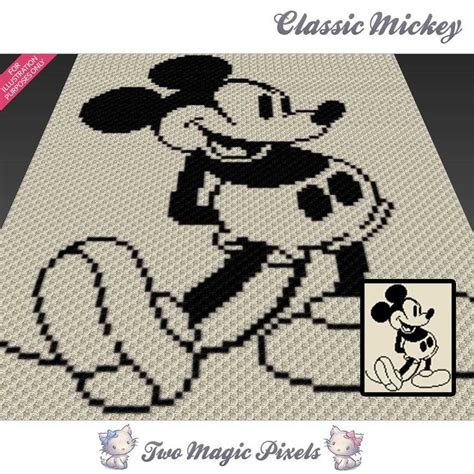 Cute And Easy Knitting Pattern Minnie Mouse Graph