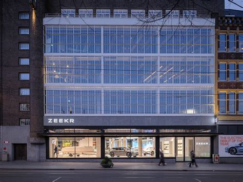 Zeekr Flagship Concept Store By Unknown Works Architizer