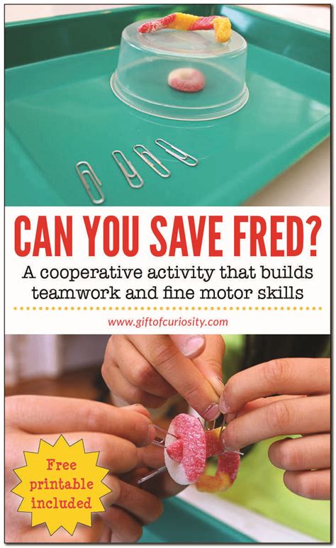 Save Fred Activity Printable