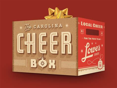 The Carolina Cheer Box Cheer Box Box Design Graphic Design Blog