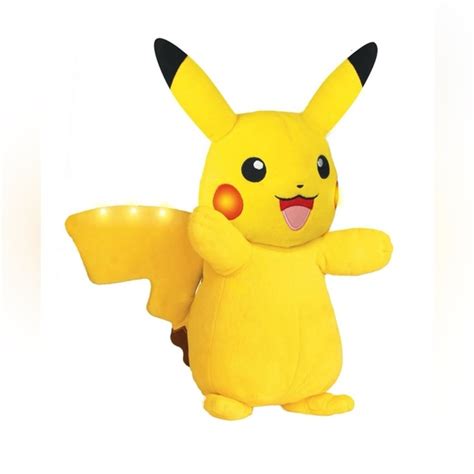 Pokemon Toys Pokemon Lights And Sound Pikachu Plush Poshmark