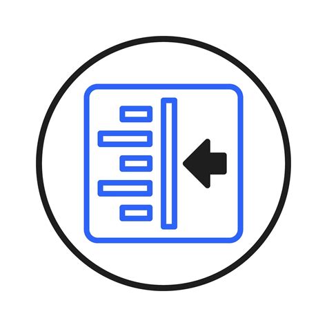 Illustrative Symbol Conveying Data Compression With Directional Arrow