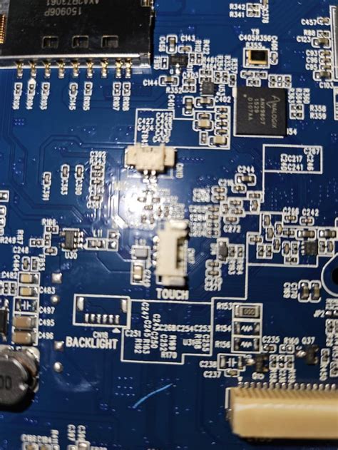 help question unknown 20 pin cable touchscreen assembling r