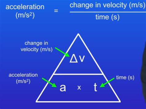 Acceleration Flashcards Quizlet