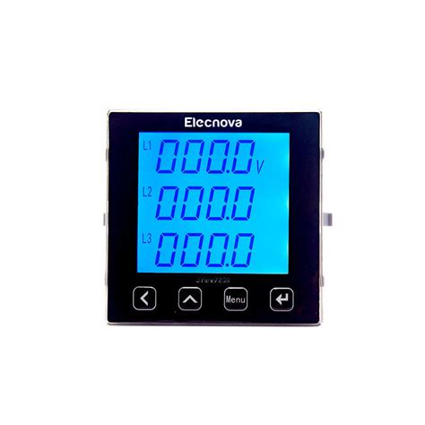 lcd three phase digital power quality analyzer data logger 96 96mm