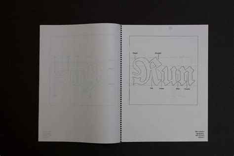 Typography Letterform Anatomy On Behance