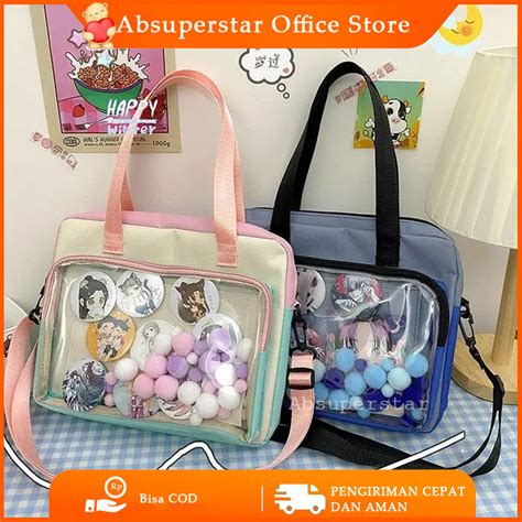 Jual Tas Selempang Transparan Wanita Tas Tangan Gadis Jepang Tas