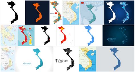 Tranh Bản Đồ Việt Nam Treo tường