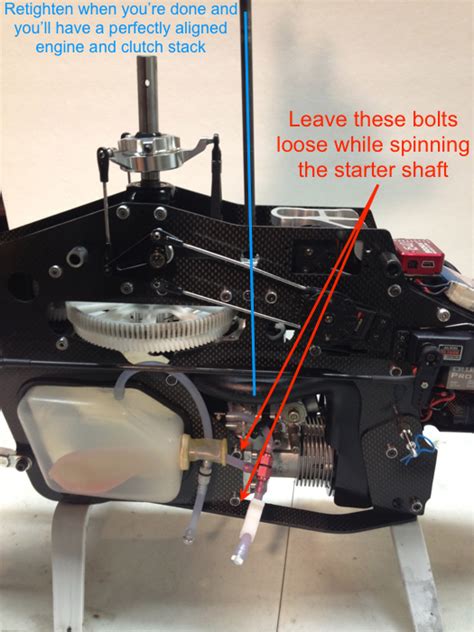 Nitro And Gasser Engine And Clutch Alignment Trick Rc Heli Nation
