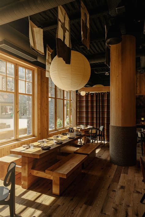 Frank Architecture Puts Japanese Spin On Cabincore At Hello Sunshine Bar