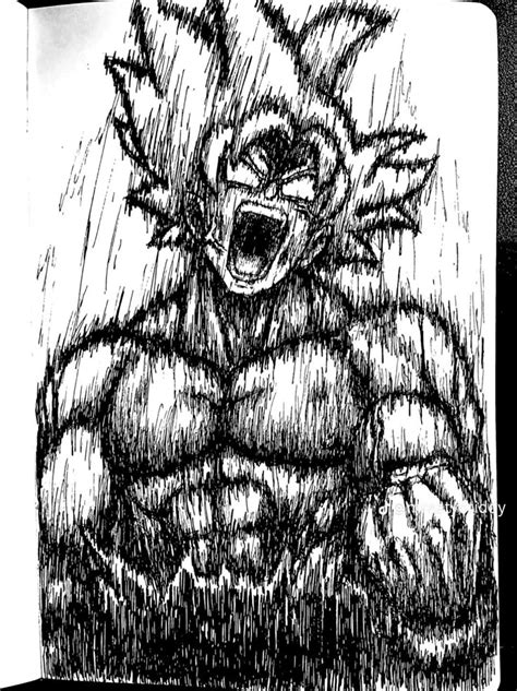 Pin De Alejandro Vr En Pins Creados Por Ti Goku Dibujo A Lapiz