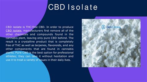 Ppt Cbd Isolate Gencanna Powerpoint Presentation Free Download Id 11863077