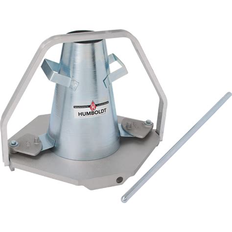 H 3637 Humboldt Portable Slump Test Set Standard Imperial Anditech