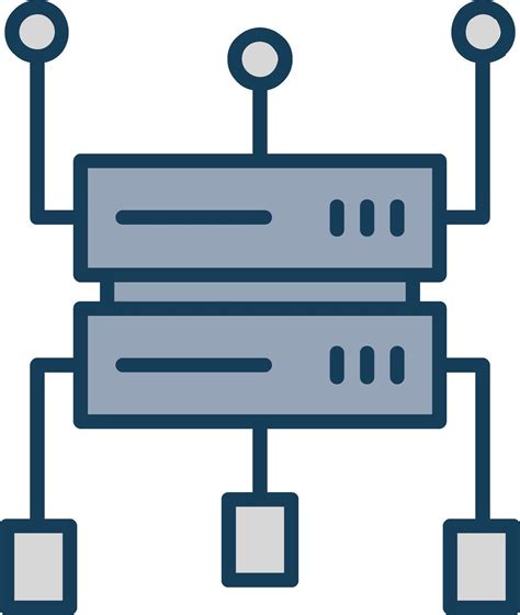 Data Structure Line Filled Grey Icon 43521528 Vector Art At Vecteezy