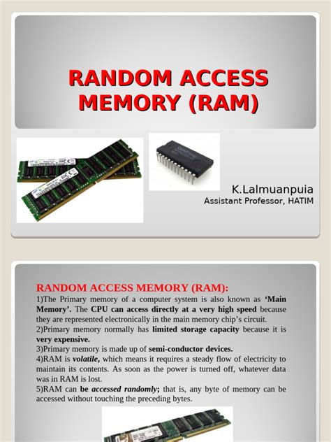 Sram Vs Dram Key Differences Explained Pdf Random Access Memory