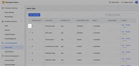 Admin Set Up And Manage Employee Leave