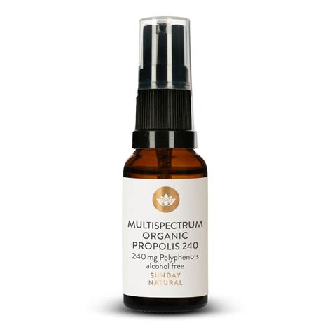 Organic Propolis Spray Alcohol Free 20ml Buy Online