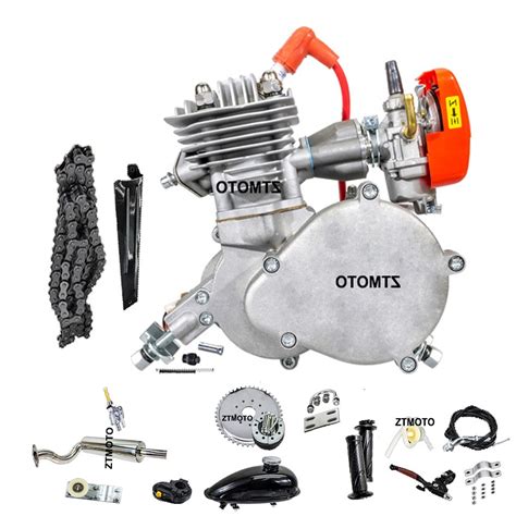 2 Stroke Gasoline 100cc 85cc Bicycle Engine Kit For Motorized Bicycle