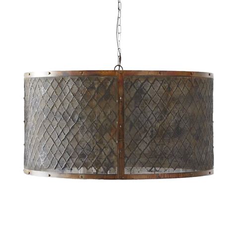 Royal Mesh Drum Pendant Light The Lounge