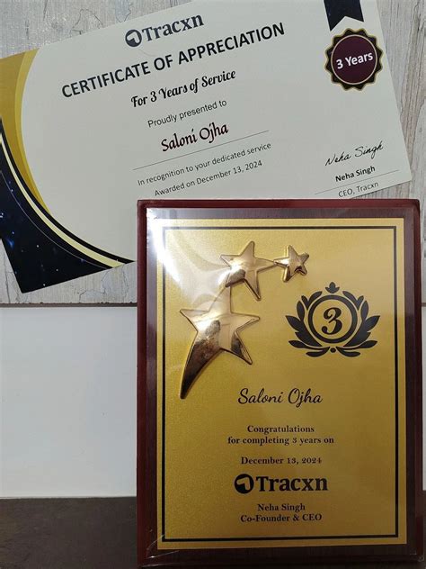 3years saloni ojha