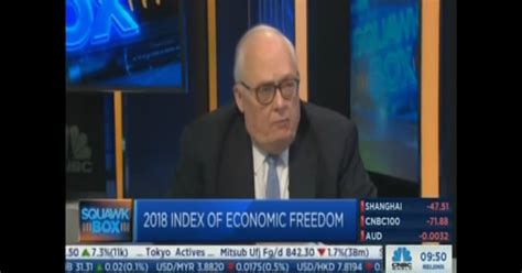 Video Dr Ed Feulner Joins Cnbc For An Exclusive Look At The 2018
